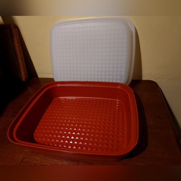 Tupperware | Kitchen | Tupperware Season N Serve Meat Prep Container ...